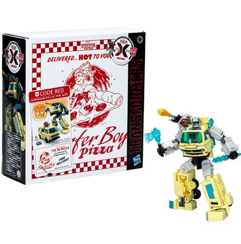 Transformers Collaborative Stranger Things X Transformers Code Red R Transformers