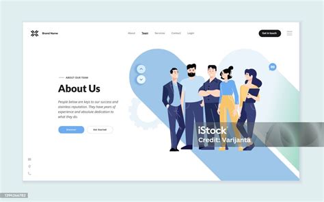 kumpulan templat desain halaman web ilustrasi stok unduh gambar