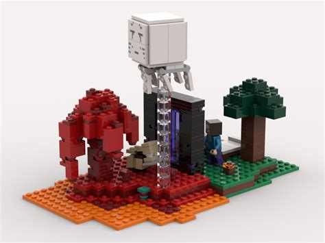 Lego Moc The First Nether Adventure By Makary Rebrickable Build With Lego