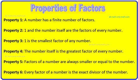 Factors In Math Finding All The Factors Of A Number Factorisation