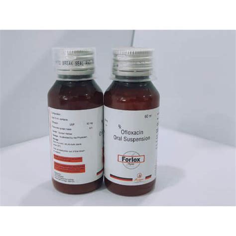 Floxin Ofloxacin Oral Suspension Silk Pharmacy