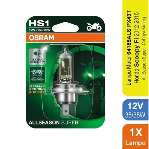 Promo Osram Osram Lampu Kabut Motor Honda Scoopy Fi 2012 2015 Hs1