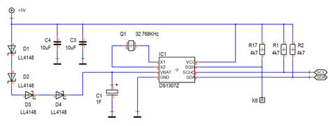 Ds1307 Circuit Diagram Circuit Diagram