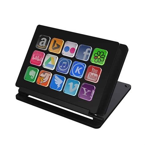 Stream Deck Custom Keyboard With 15 Macro Keys Studio Controller Basic