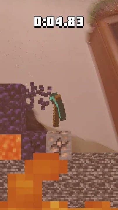 Эффект кирки эффект Майнкрафта Youtube