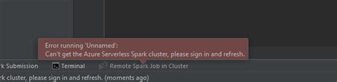 Intellij Spark On Adl Fail To Submit Job Warning No Cluster · Issue 1751 · Microsoftazure