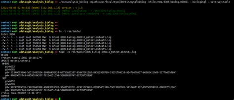 技术分享 MySQL binlog 分析工具 analysis binlog 的使用介绍 腾讯云开发者社区 腾讯云