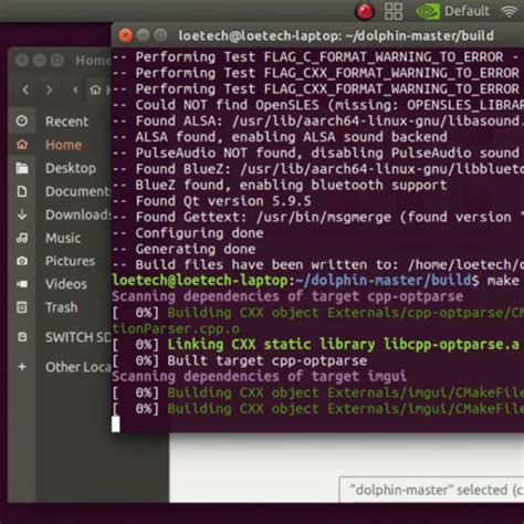 building the dolphin emulator in ubuntu on a nintendo switch hackaday