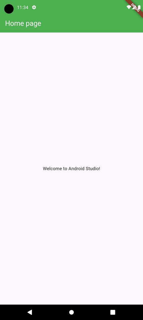 Creating A Simple Application In Flutter Geeksforgeeks