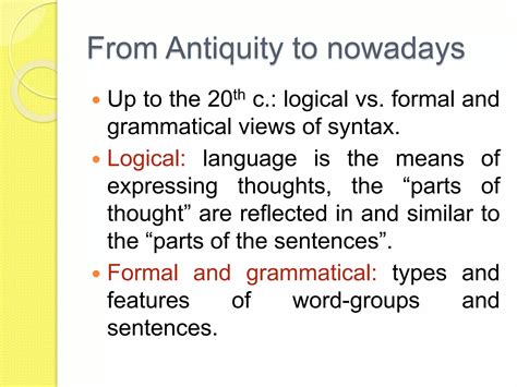 Ppt Introduction To Syntaxpptx Programming Languages Computing