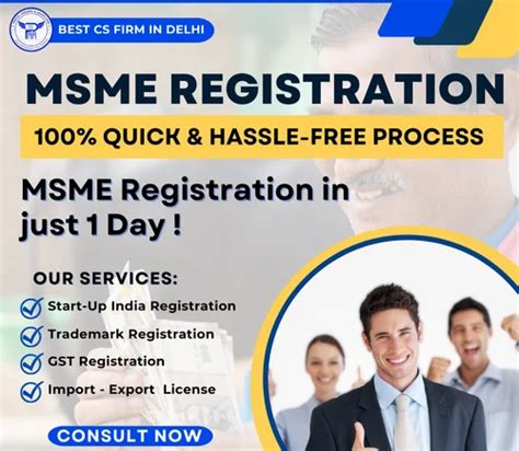 Udyog Aadhaar Registration Msme At ₹ 999 Certificate In Ghaziabad