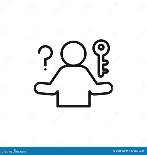 Problem Solving Skills Logo Sign Vector Outline Stock Illustration