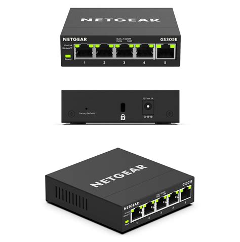 Buy Netgear Gs E Soho Port Gigabit Managed Switch Gs E Aus Pc Case Gear Australia