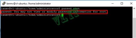 Hạn Chế User Có Quyền Sudo Thay đổi Mật Khẩu Root Trên Ubuntu Server 18