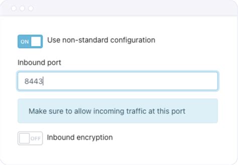 Using Non Standard TCP Ports Secfense