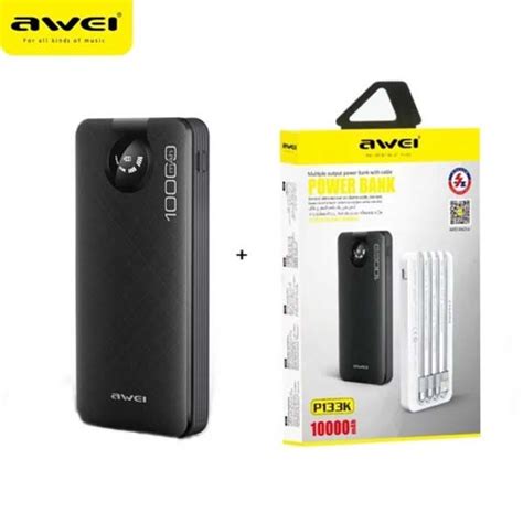 Awei P133k 10000mah Power Bank Price In Bangladesh Shopz Bd