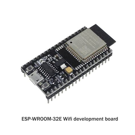 gjtq 1 pcs esp wroom 32e wifi dual core cpu development board black