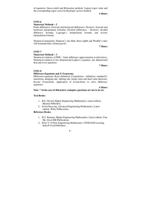 Bput Syllabus 4th Sem Computer Science 2 6th Semester Course