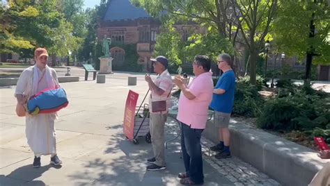 Krishna Keshava Das On Linkedin Kirtan At Princeton University