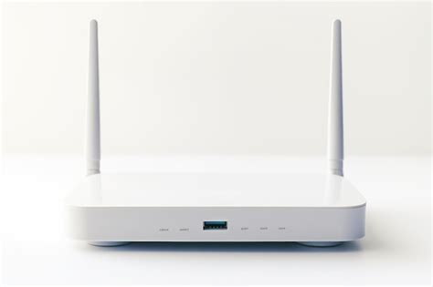 Premium Photo White Router On White Background On A White Or Clear Surface PNG Transparent