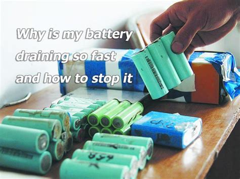 Why Is My Battery Draining So Fast And How To Stop It TYCORUN ENERGY