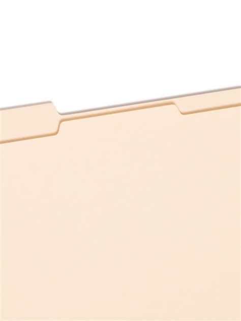 Smead Heavyweight Reinforced Tab Classification File Folders