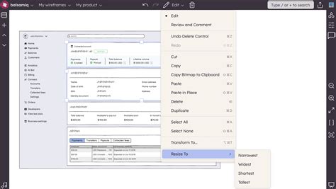 Resizing Ui Controls Balsamiq Documentation