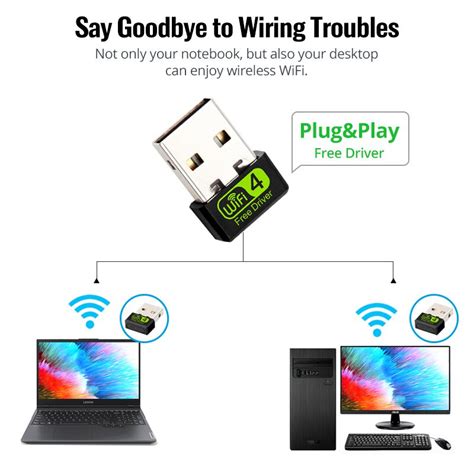 Fonken Usb Wifi Adapter Til Pc 802 11n 2 4g 150m Grandado