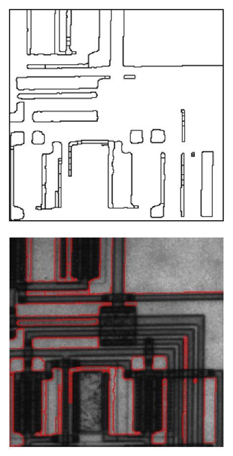 A Industrial Circuit Image B Segmentation Using Our Proposed