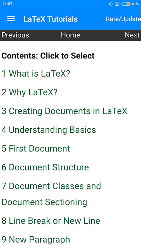 latex in easy tutorials apk for android download