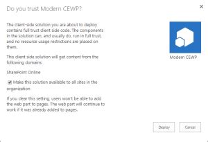 Modern Cewp By Spjs Sharepoint Javascripts