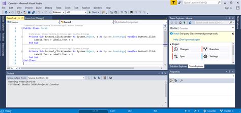 a very simple counter software developed in vb moisés cardona