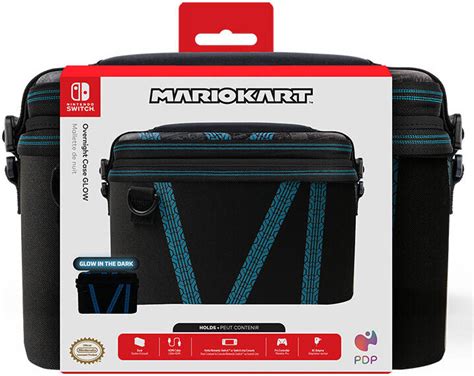Pdp Switch Overnight Case For Nintendo Switch Ns Lite Ns Oled Model Mario Kart Drift Glows