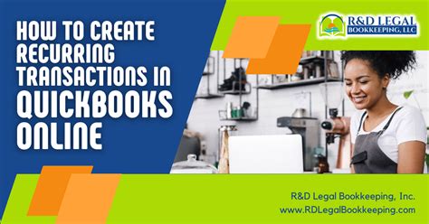 how to create recurring transactions in quickbooks online