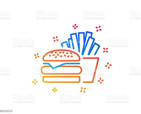 감자 튀김 아이콘입니다 패스트 푸드 레스토랑입니다 벡터 0명에 대한 스톡 벡터 아트 및 기타 이미지 0명 고급 고기 Istock