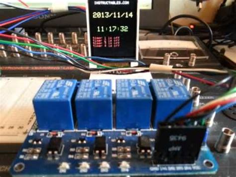 Mini Arduino Timer Controlled Relays YouTube