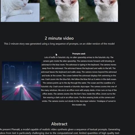 phenaki a new text to video ai that can generate minutes long videos
