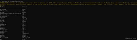 pip安装报错： unable to creat process using ‘“‘的解决方法 unable to create