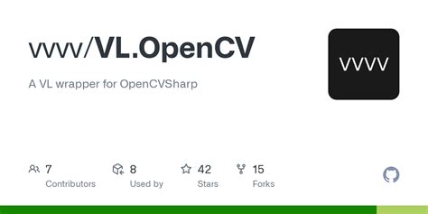 Github Vvvvvlopencv A Vl Wrapper For Opencvsharp