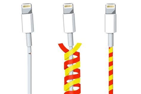 Fix An IPhone Cable The Stylish WayWith Electrical Tape WSJ