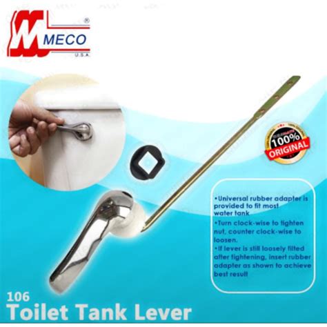 Meco Tiolet Tank Lever Lever Only Tiolet Parts Handle Pang Flush Sa