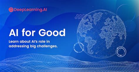 deeplearning ai on linkedin ai for good