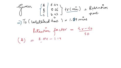 Solved 5 Shown Below Is A Chromatogram Obtained For A Two Component Mixture Separated With A G