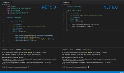 Whats New In Windows Forms In Net 60 Net Blog