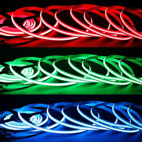 Ws2812c 5v Programmable Rgbic Cob Led Strip Light