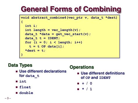 Ppt Code Optimization Ii Machine Dependent Optimizations Powerpoint