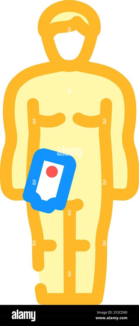 Ileostomy Surgery Color Icon Vector Illustration Stock Vector Image And Art Alamy