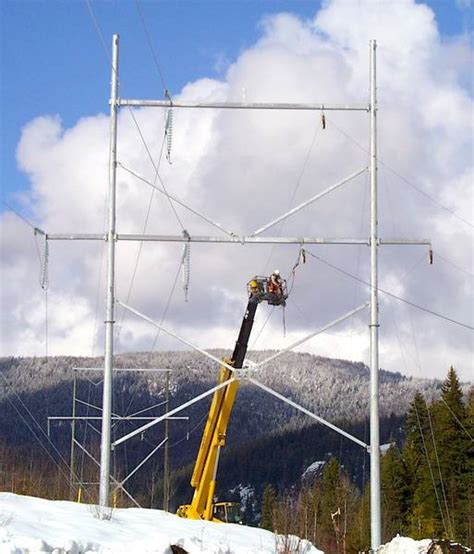 high quality infrastructure lighting traffic and electrical poles