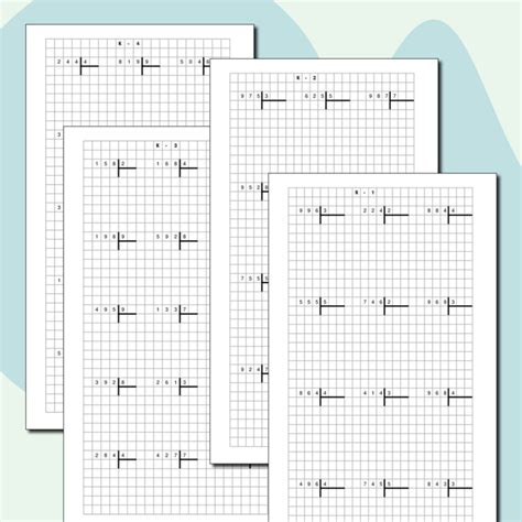 Карточка тренажёр по математике для 4 класса по теме «Математика Умножение и деление в столбик