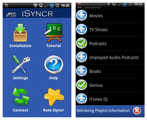 Isyncr For Android Helps You Sync Your Itunes Library Over Usb Or Wifi Effortlessly Phandroid